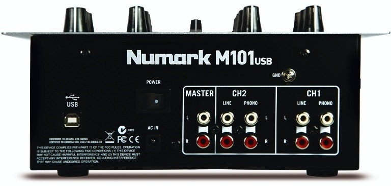 NUMARK M101-USB-BLACK MIXER